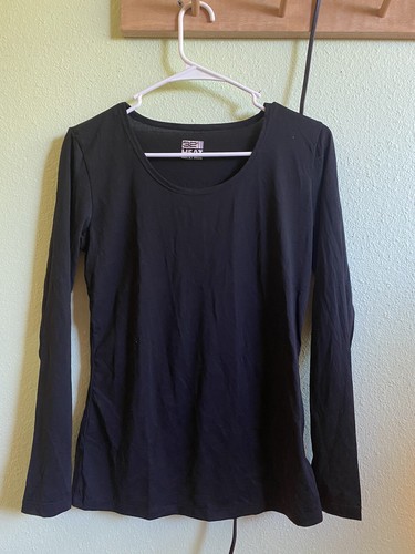 32 degree heat long sleeve undershirt black womans size medium | eBay