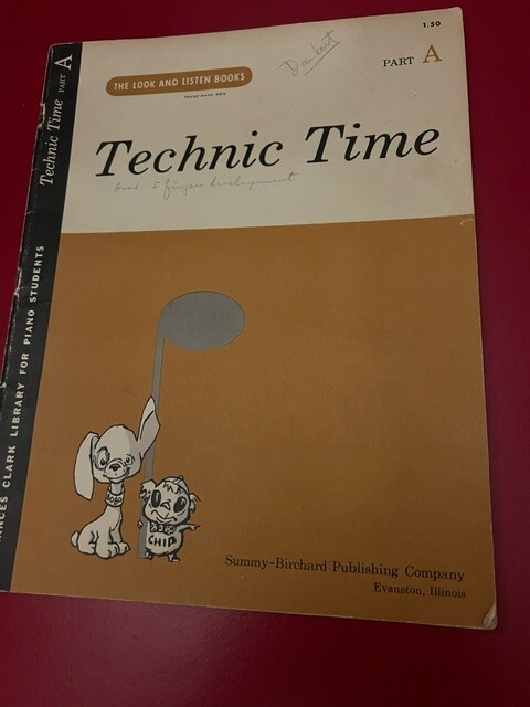 Technic Time, The Look and Listen Books, Part A, Frances Clark Library 1958 | eBay