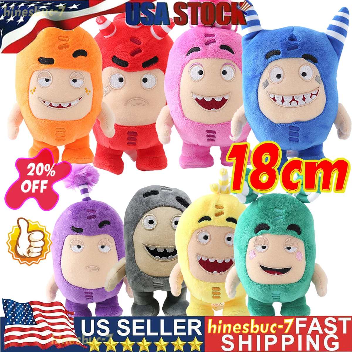 Cartoon Soft Plastic Toys