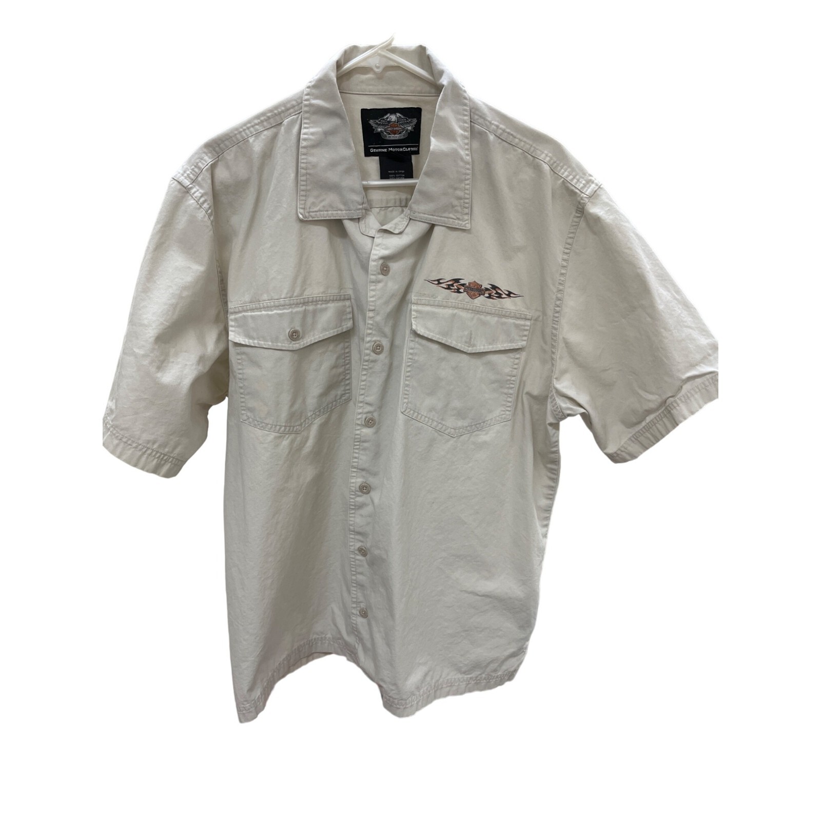 Harley Davidson Genuine Motor Clothes Men’s XL Khaki … - Gem