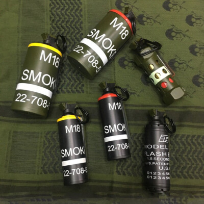 Cosplay Toy Model Paintball Game Flash Bang Dummy No function Metal | eBay