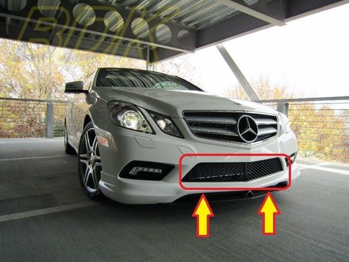 Mercedes Benz New Genuine W207 Amg Front Bumper Lower Grill Centr ...