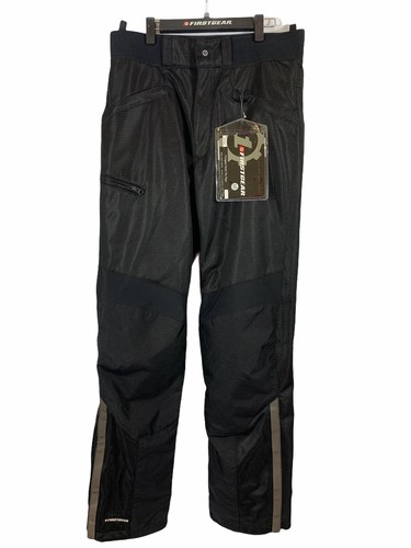 FIRST GEAR Black Mens Motorcycle Pants (34 Tall) NWT | eBay