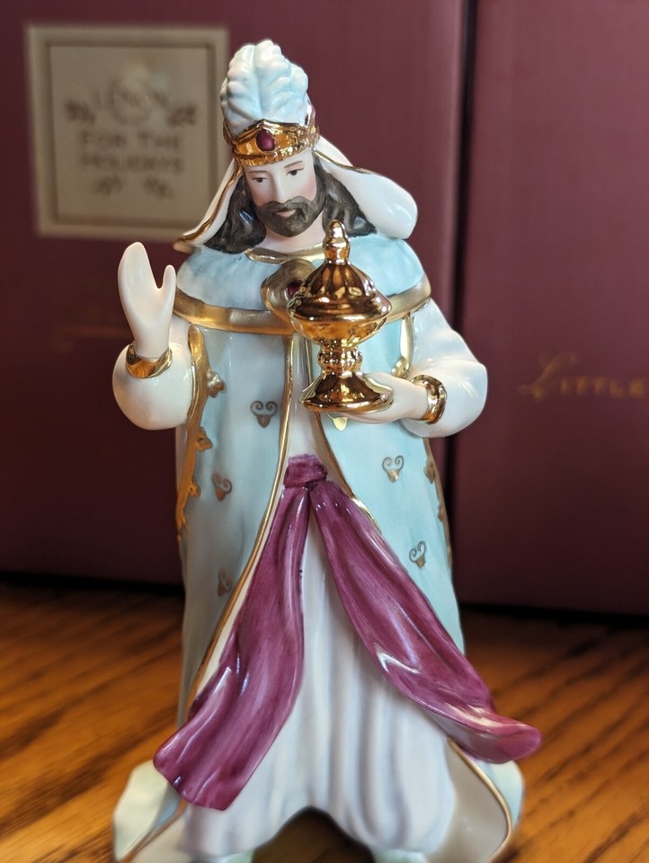 Mint Lenox LITTLE TOWN of BETHLEHEM Nativity Melchior, Balthazar ...