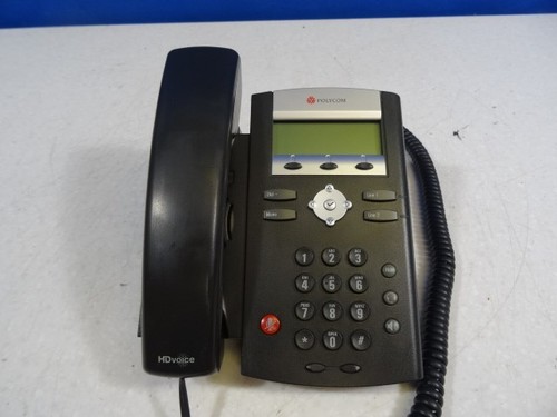 Polycom SoundPoint Model IP 335 VoIP SIP Phone Digital Office Business ...