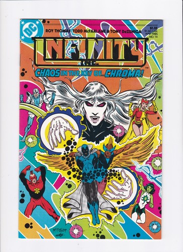 INFINITY INC. #14 [1985 NM+] 1ST McFARLANE COVER! | eBay