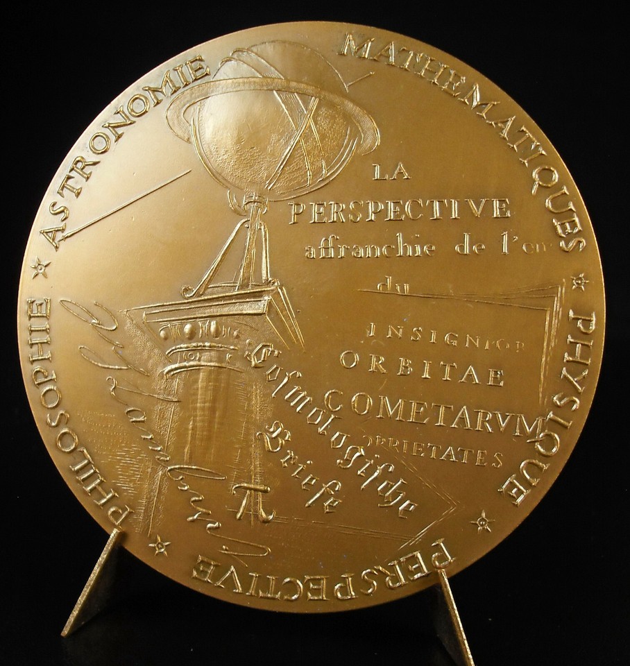 Medal Jean-Henri Lambert mathematician philosopher number π is not ...