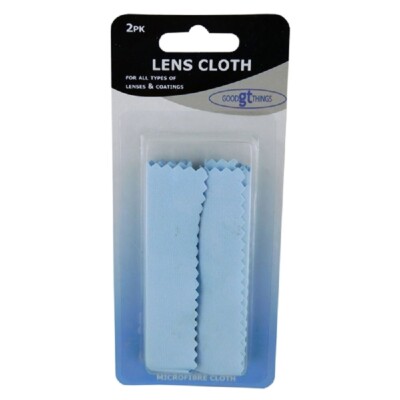 Goodthings Lens Cleaning Cloth Blue Microfibre & Super Soft | eBay