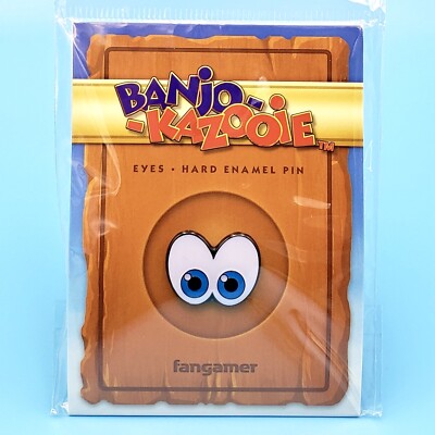 Banjo-Kazooie Eyes Enamel Pin (1" Wide) *Official* Rare Microsoft | eBay