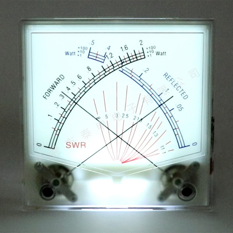 SWR Watt Meter Double Needle 2/5W Power Meter with Driver Board | eBay