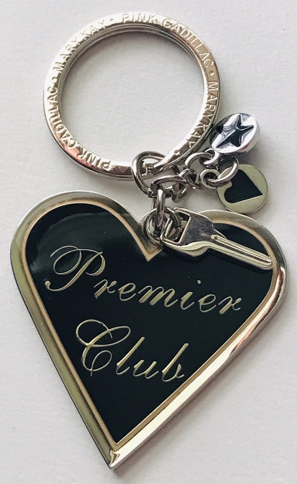 RARE Must See Mary Kay Consultant Premier Club Heart Shaped Keychain ...