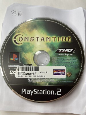 PlayStation Ps2 Game Constantine SONY DISC ONLY - NO TRACKING #2727 ...