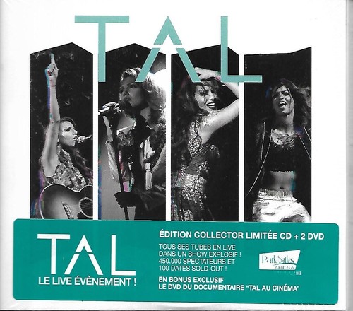 TAL CD + 2 DVDs LIVE INFINI TOUR (cd et dvd) + TAL AU CINEMA DOC NEUF SCELLE | eBay