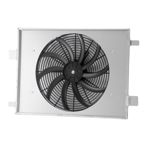 Electric Radiator Fan W/Shroud For 2005-2013 Chevy Corvette C6 SSR 6.0L ...
