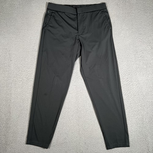 Bonobos Pants Mens Large Gray Tech Chino Tapered Elastic Waist Casual ...