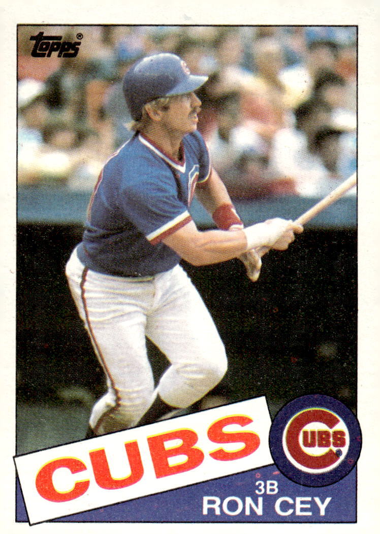 1985 Topps #768 Ron Cey - Chicago Cubs | eBay