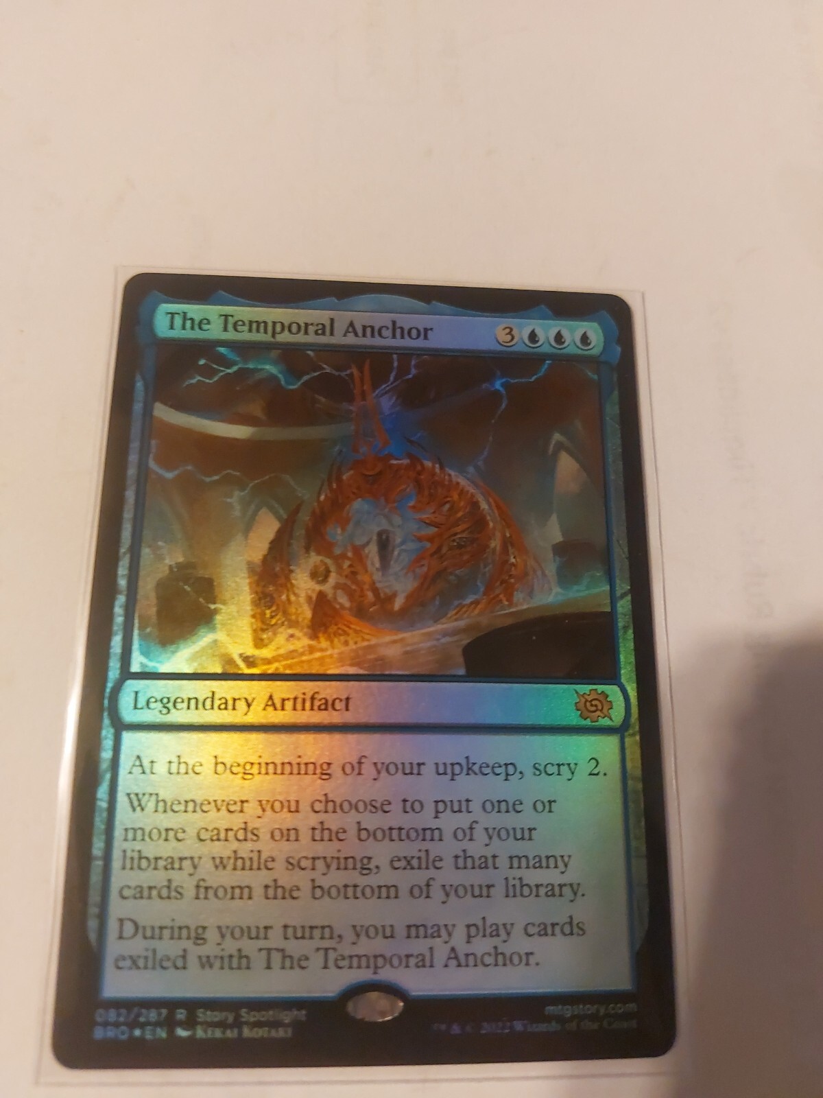 MTG The Temporal Anchor The Brothers' War 082/287 foil Rare | eBay