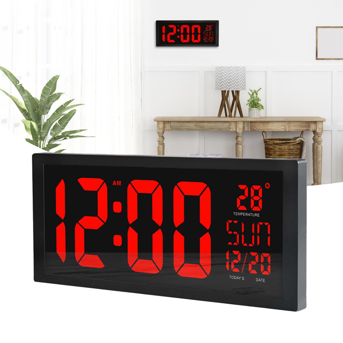 Large Digital Calendar With Numbers