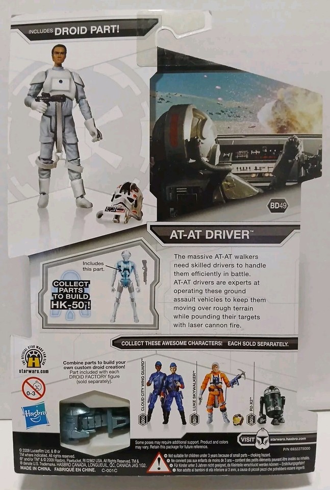 Hasbro Star Wars Legacy Collection At-At Driver BD49 Action Figure New ...