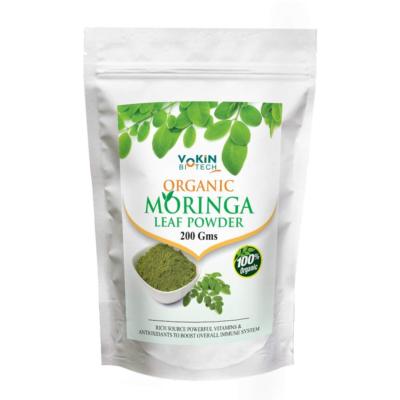 Organic Moringa (Olifera) Leaf Powder- Powerful Vitamins & Antioxidants ...