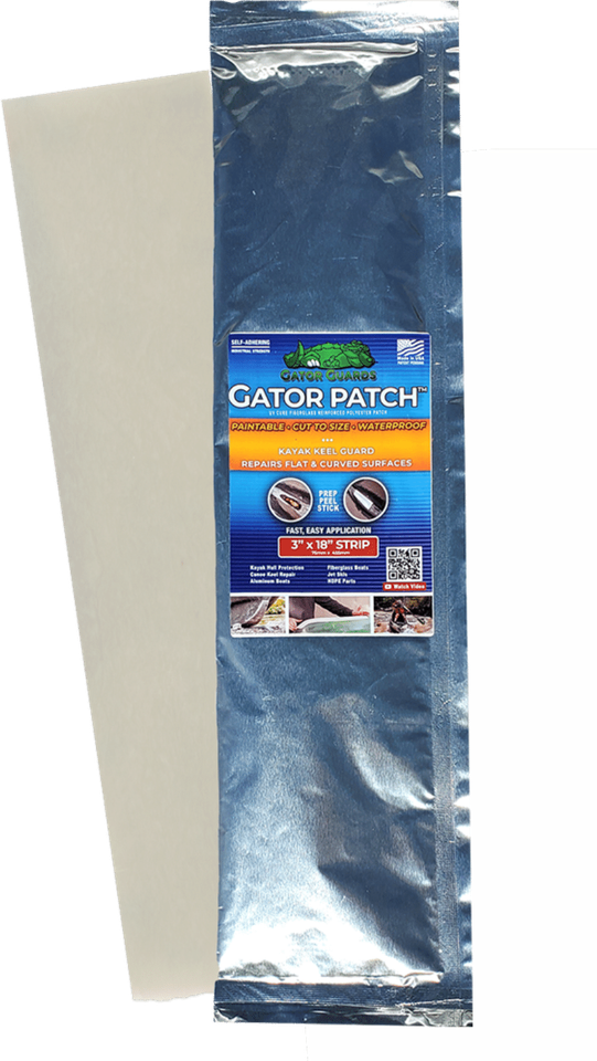 Gator Guards "Gator Patch" Kayak Repair Patch, Keel Guard, and Skid ...