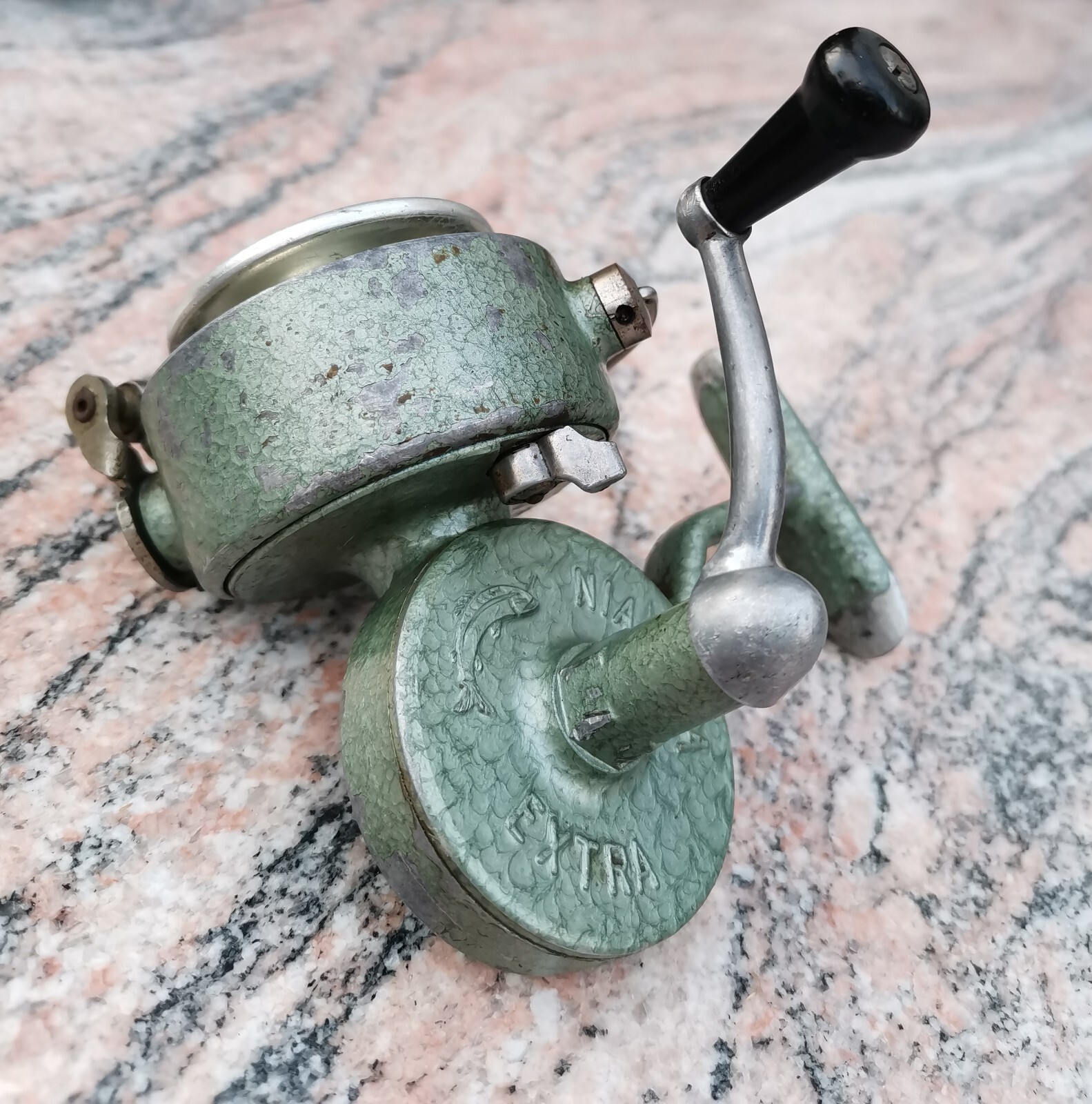 Mulinello Niagara Extra vintage old rare fishing reel made in Italy ...
