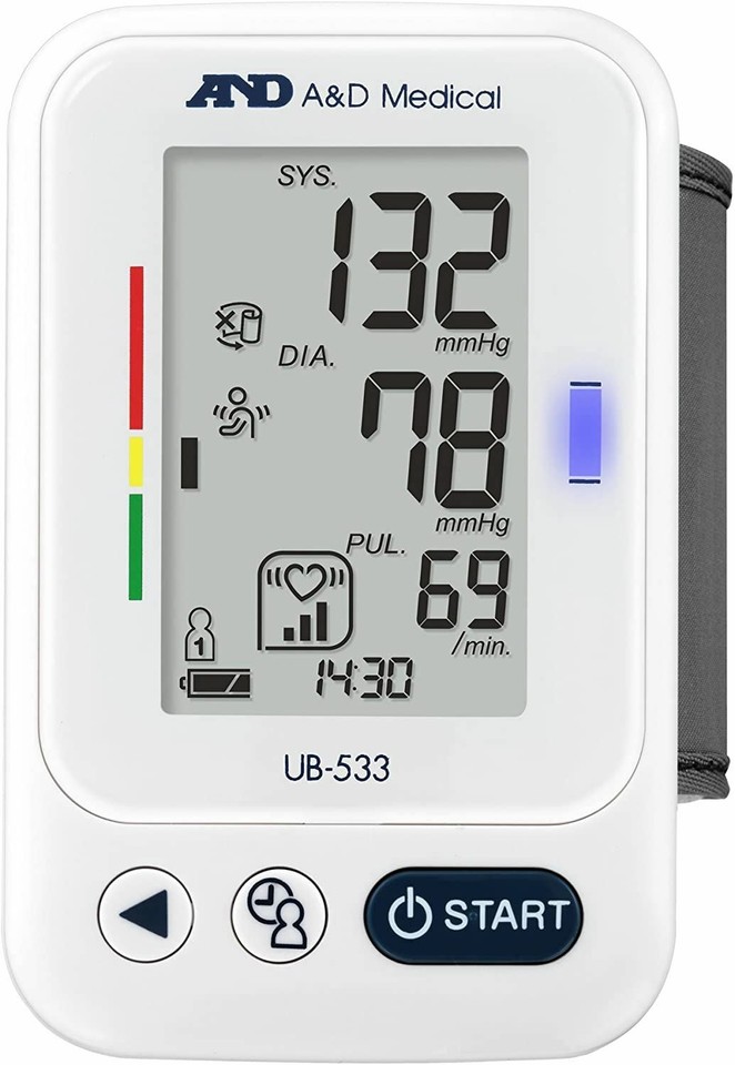A&D UB-533 Wrist Blood Pressure Monitor With AFib Detection | eBay