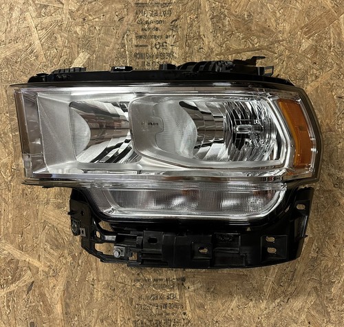 2019 2020 2021 DODGE RAM 1500 HALOGEN Headlight Head Lamp Black OEM ...