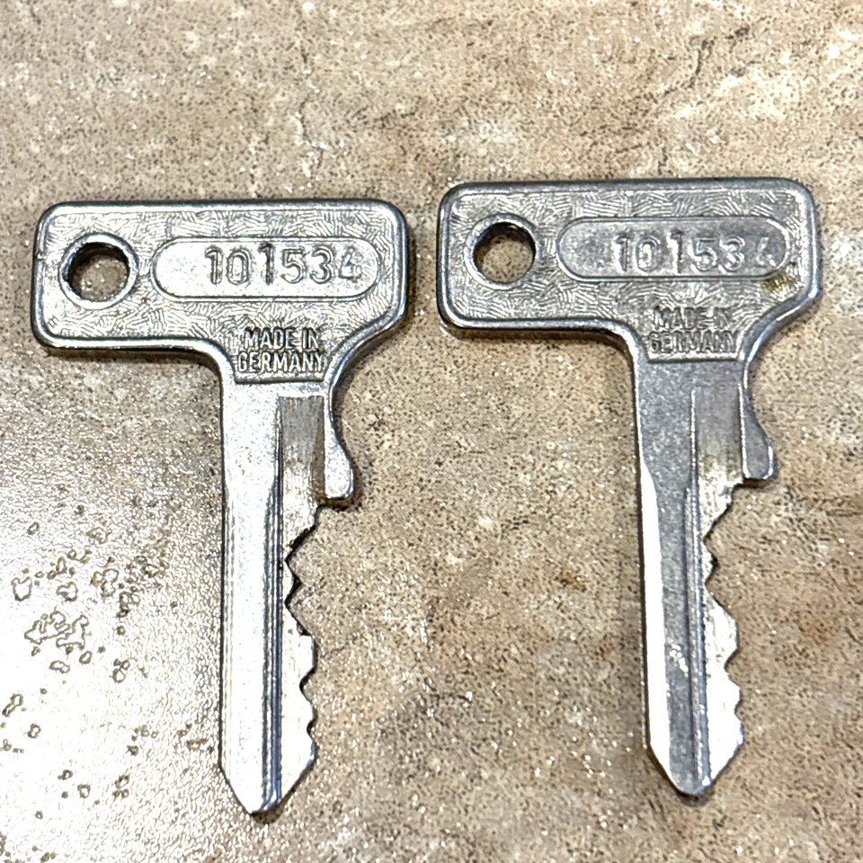 Neiman GKS Motorcycle OEM Genuine Keys (2) made in Germany 101534 | eBay