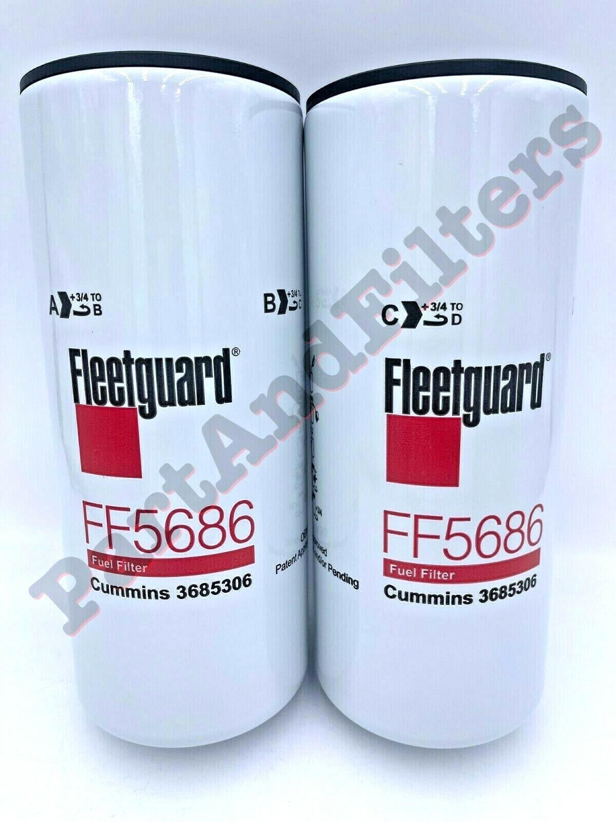 FLEETGUARD FF5686 - Fuel filter cross reference