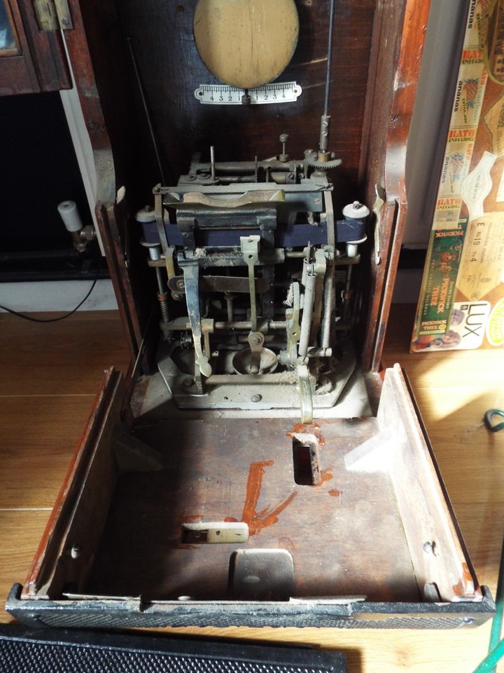 Vintage National Time Recorder Clock Made In Enland Working. | eBay UK