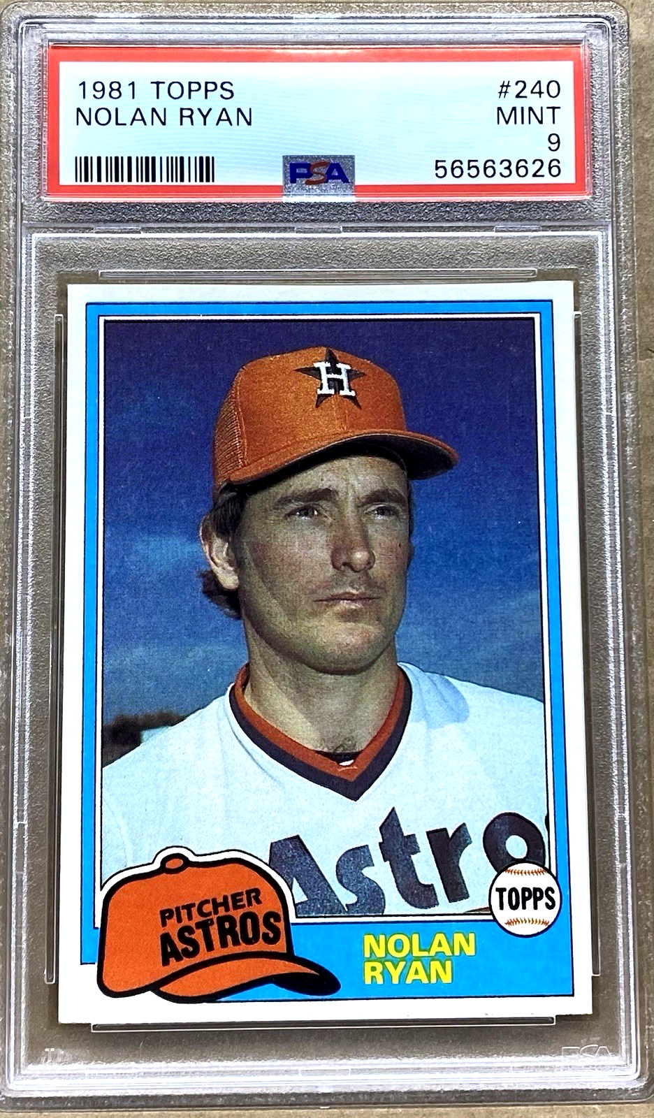 1981 Topps Nolan Ryan