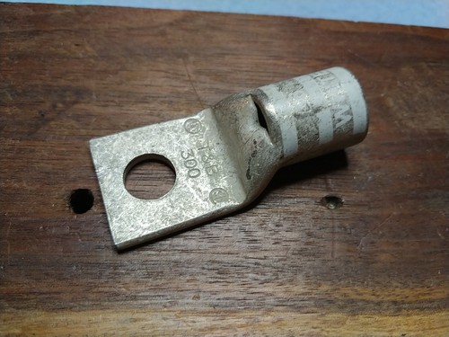 (1) T&B 54114 1-hole Short Barrel Lug 1/2" Bolt 300 Kcmil White Die 66 ...