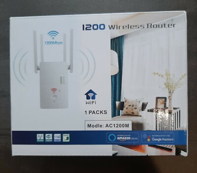 URANT WiFi Range Extender AC1200M, Internet WiFi Booster New in box. | eBay
