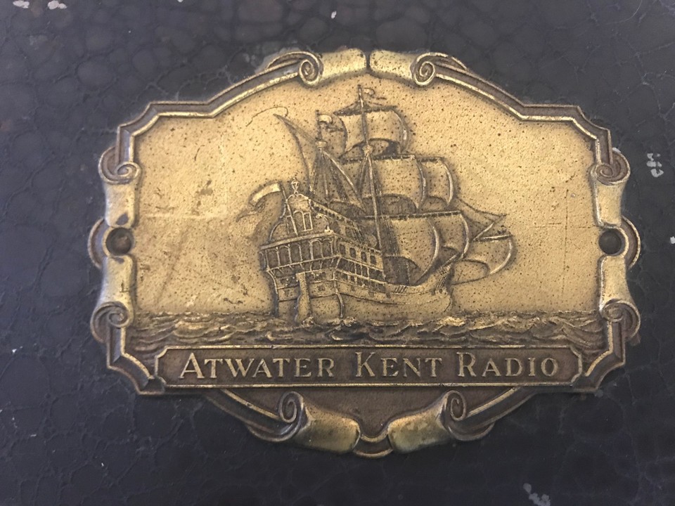 1924 Atwater Kent Model 35 Tube Radio | eBay