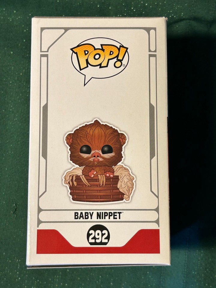 Funko POP! Star Wars ROTJ BABY NIPPET Flocked Ewok #292 (Target ...