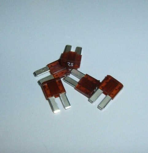 (5) Bussmann 7.5 Amp Micro 2 II ATR Blade Fuses Car Auto Automotive ...