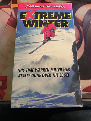 Warren Millers Extreme Winter VHS, complete with slip cover 43396919839 ...