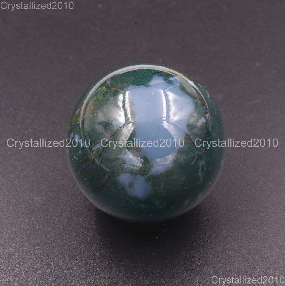 Natural Gemstone Round Ball Crystal Healing Sphere Massage Rock Stones ...