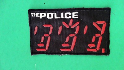 RARE Vintage The Police Sew On Patch! Sting 1980s Pop Rock | eBay