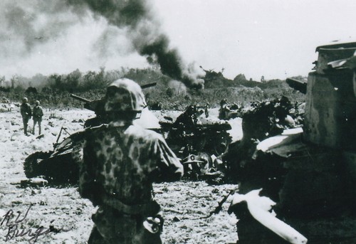 HBO The Pacific R.V. Burgin WWII Okinawa, Peleliu, K-3-5 SIGNED ...