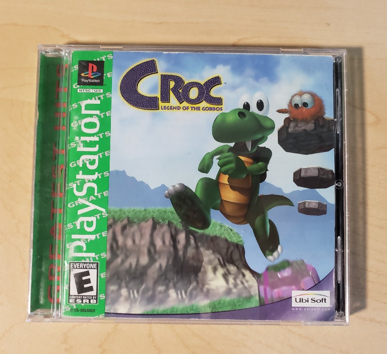 Croc Legend of the Gobbos PS1 PlayStation 1 Greatest Hits Complete CIB ...