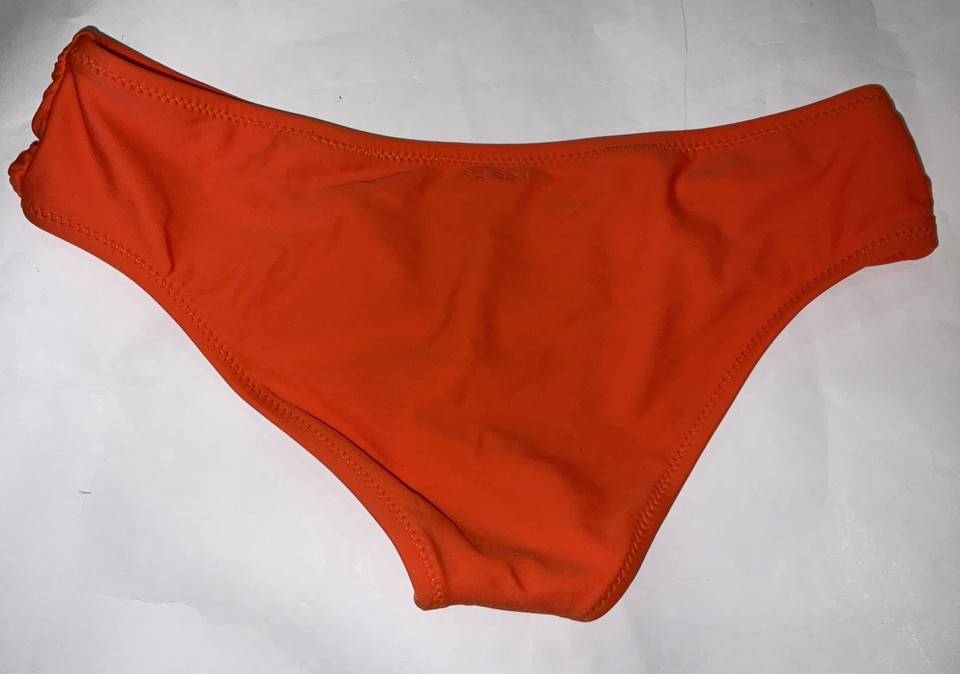 VOLCOM Small Bikini Bottom Simply Seamless Orange Swim Surf Beach New ...