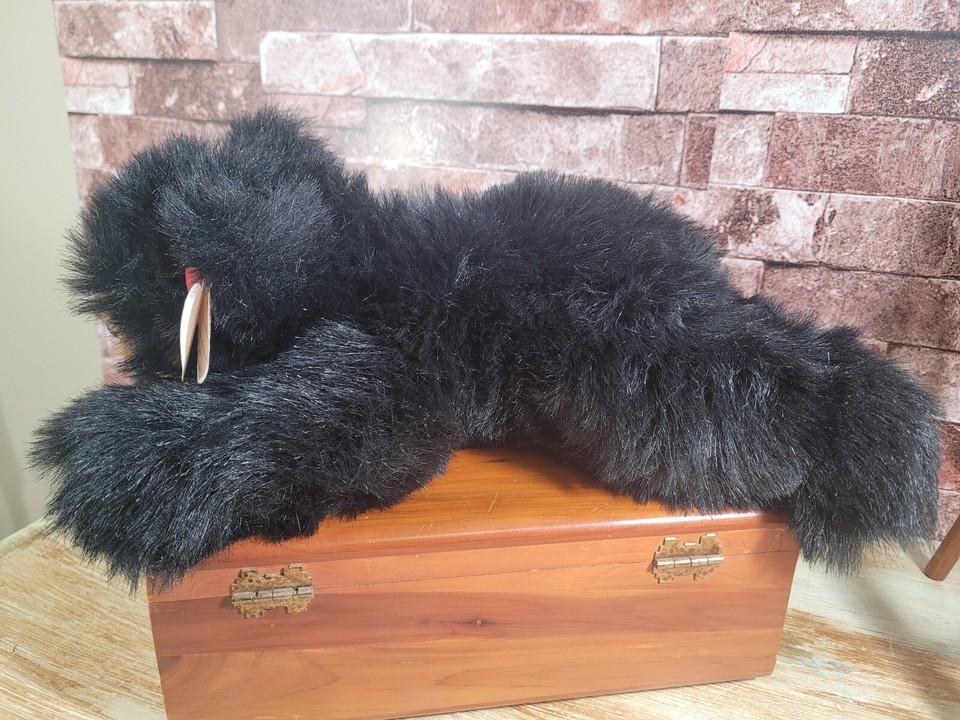 Ty Classic Plush "Baby Paws" Black Bear Cub Lovey 10" 1996 Stuffie | eBay