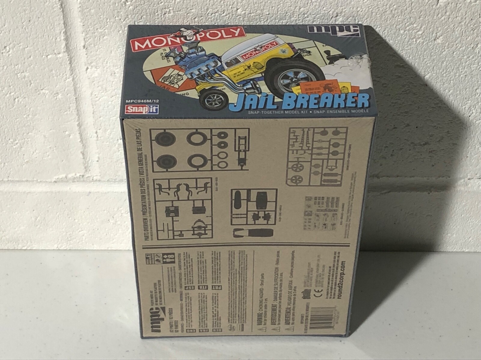 MPC 946M/12 Monopoly Jail Breaker Willys Panel Van Snapit Model Kit NEW ...