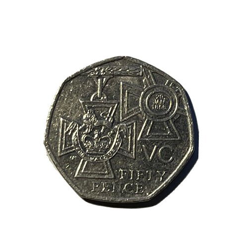 VERY RARE 2006 Victoria Cross 50p Coin VC Fifty Pence | eBay UK