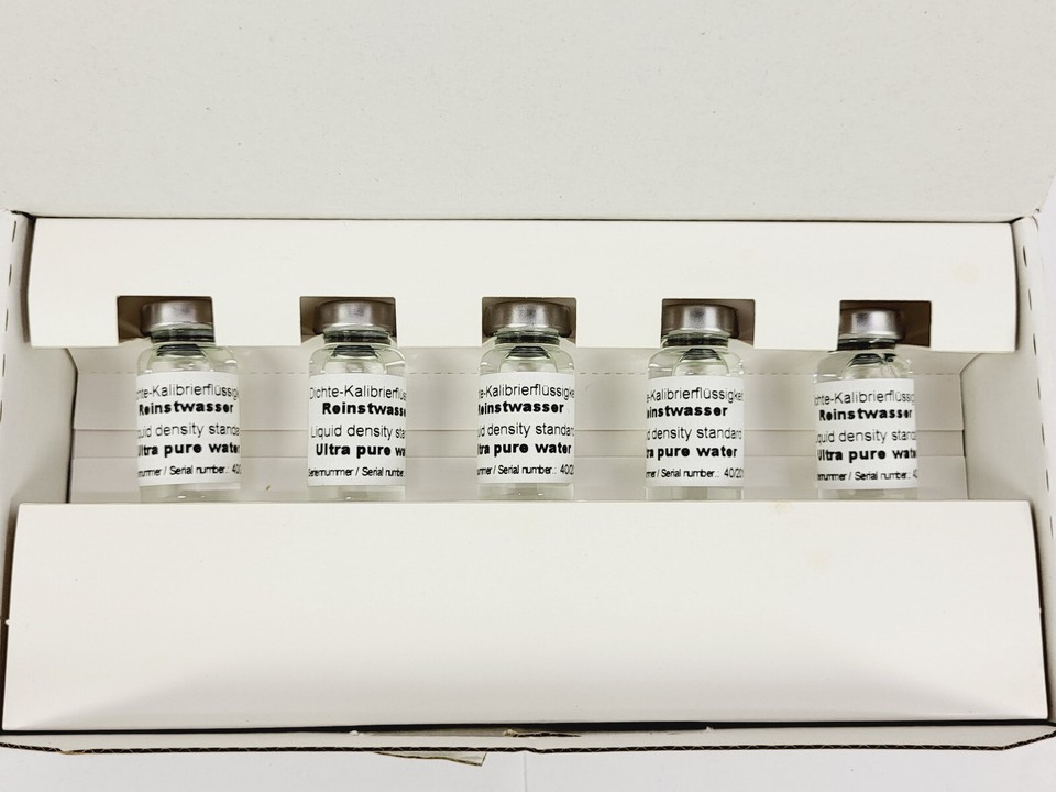 Anton-Paar 96044 Density Standard Ultra Pure Water 5x10 mL with ...