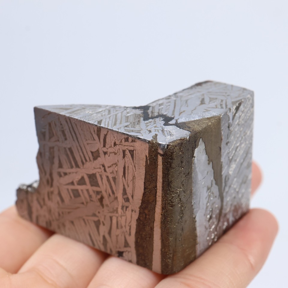 211g Meteorite block,Natural Meteorite slice,Meteorite gift,Celestial ...