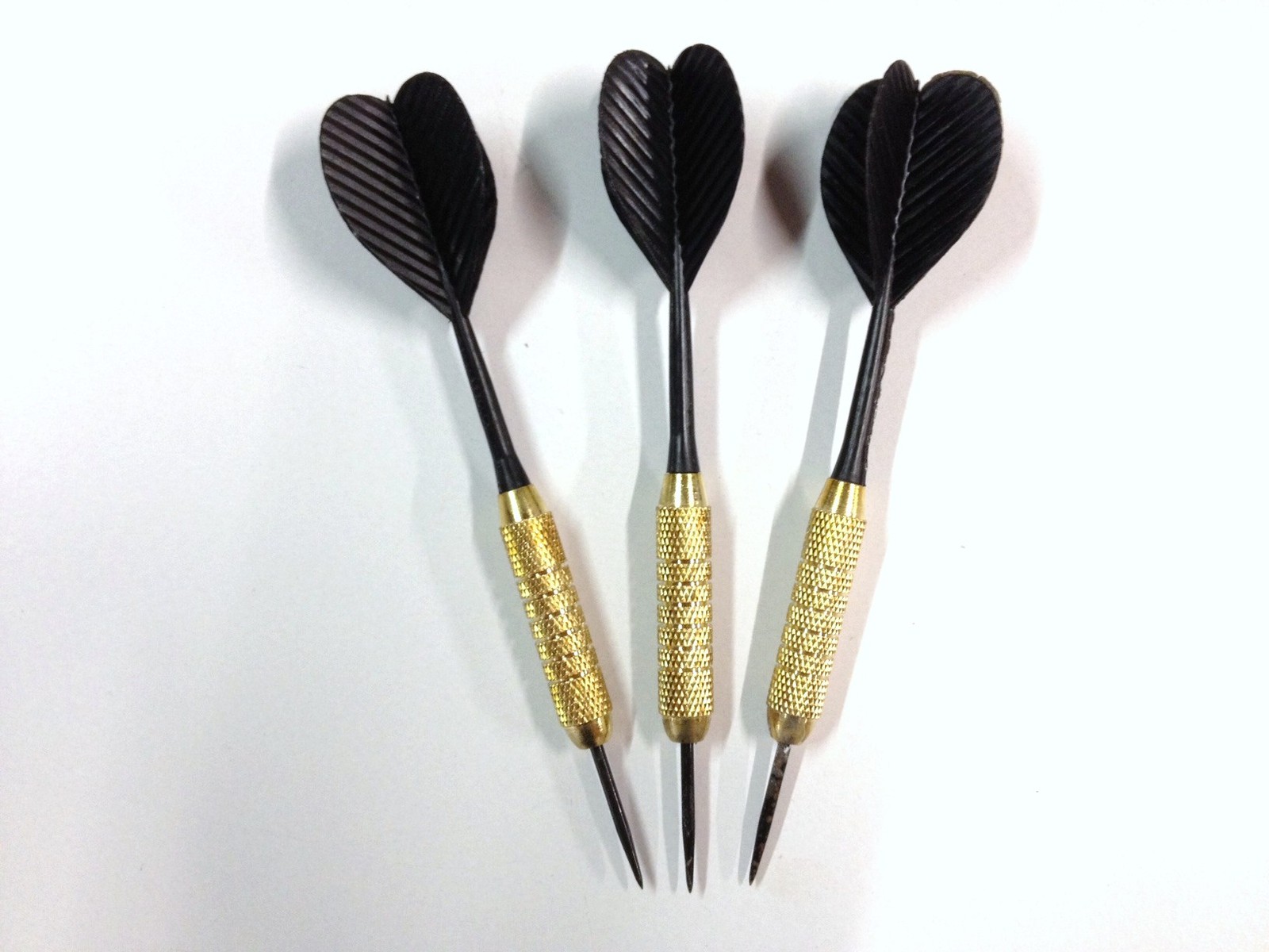 Gold DARTS with Black Flights 1 x Set of Darts 22g grams See in Store ...
