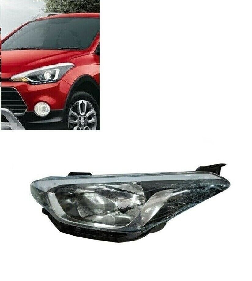 Left Headlight Unit High Quality Fits Hyundai i20 & i20 Elite 2014 To ...